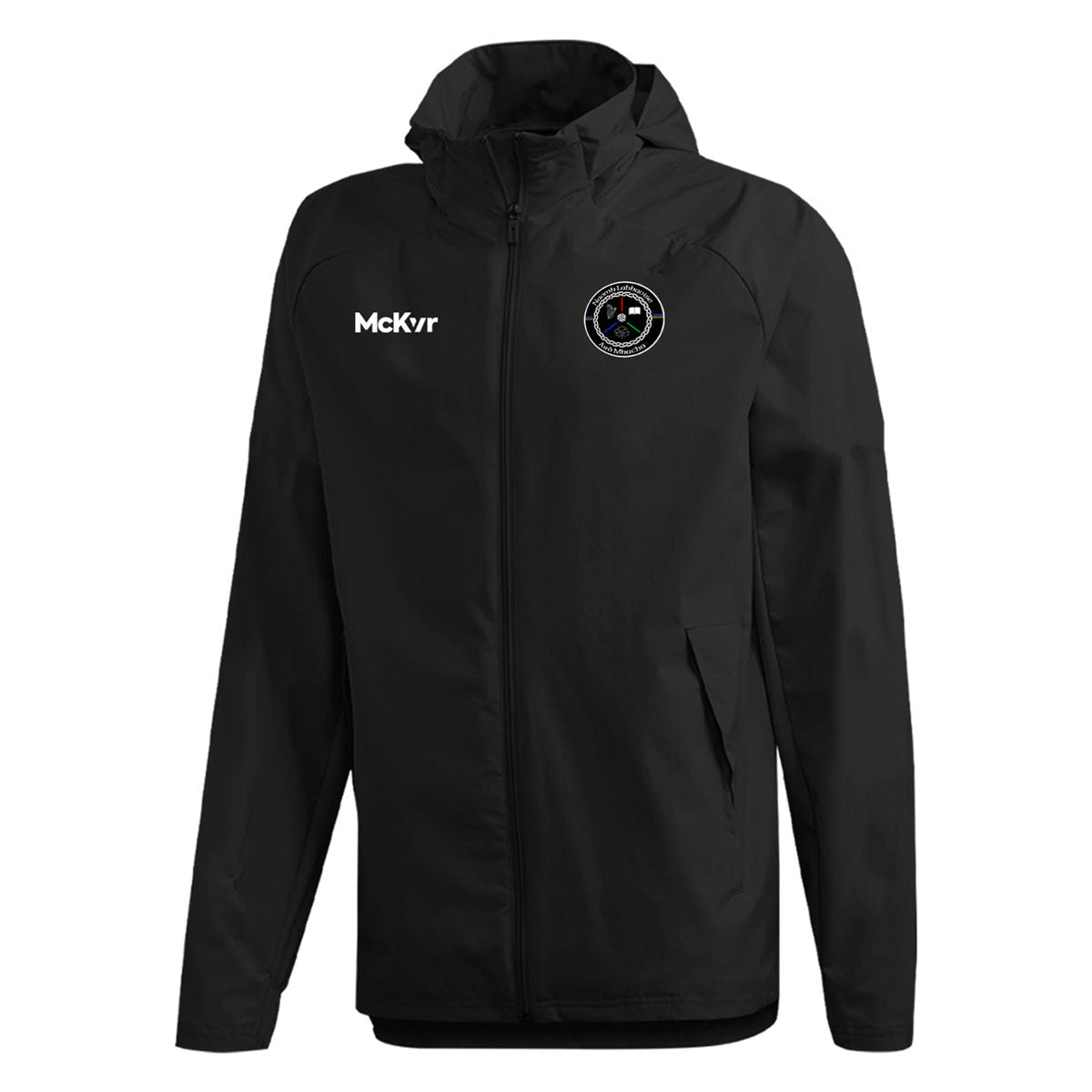 McKvr Naomh Labhaoise CLG Core 22 Rain Jacket - Adult - Black – McKeever Sports UK