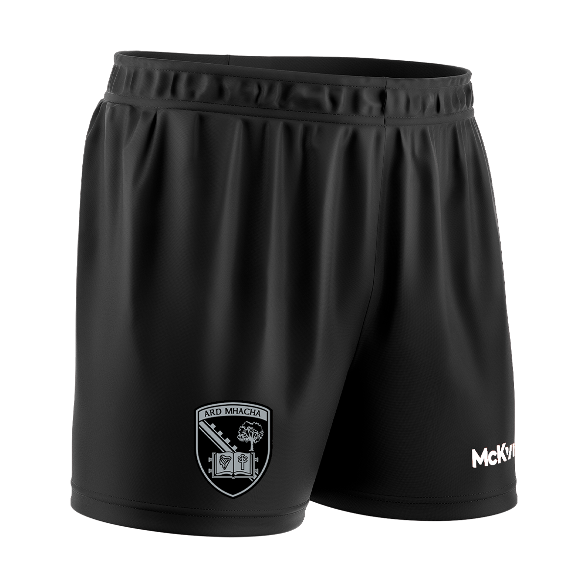McKvr Armagh GAA Edge Training Shorts - Youth - Black – McKeever Sports UK