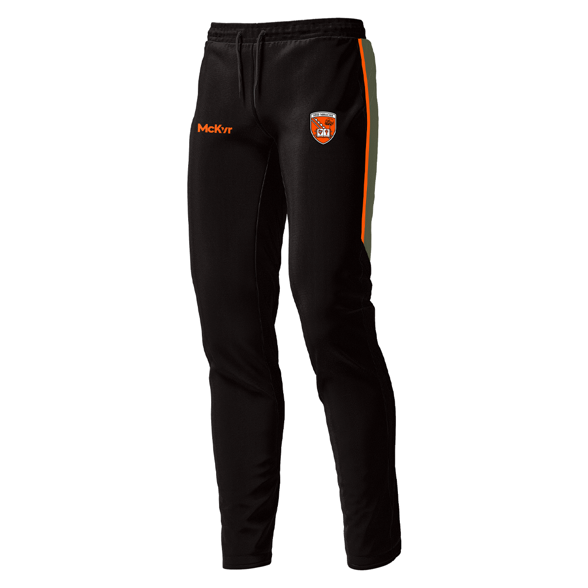 McKvr Armagh GAA Edge Skinny Pants - Youth - Olive/Black – McKeever ...