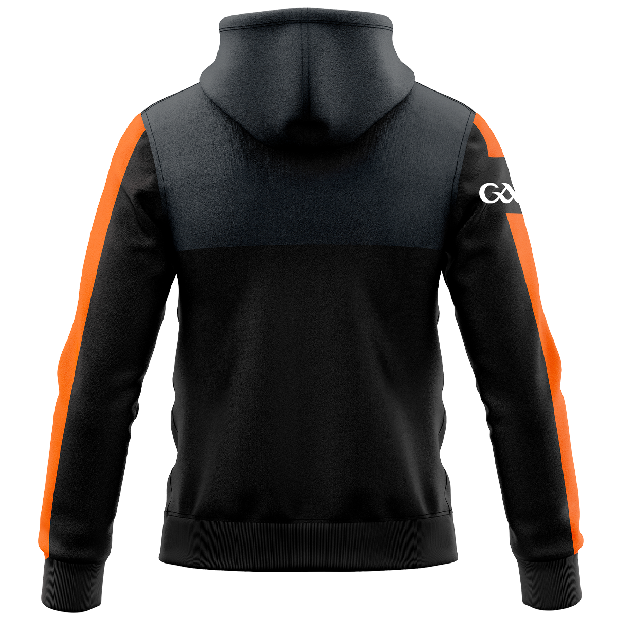 McKvr Armagh GAA Edge Full Zip Hoodie - Youth - Charcoal/Black ...
