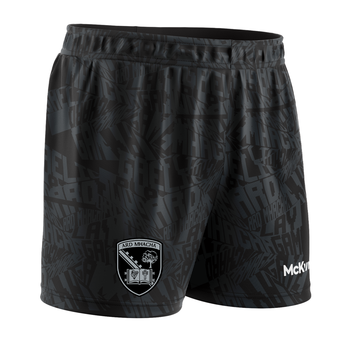 McKvr Armagh GAA Edge Training Shorts - Youth - Black/Charcoal ...