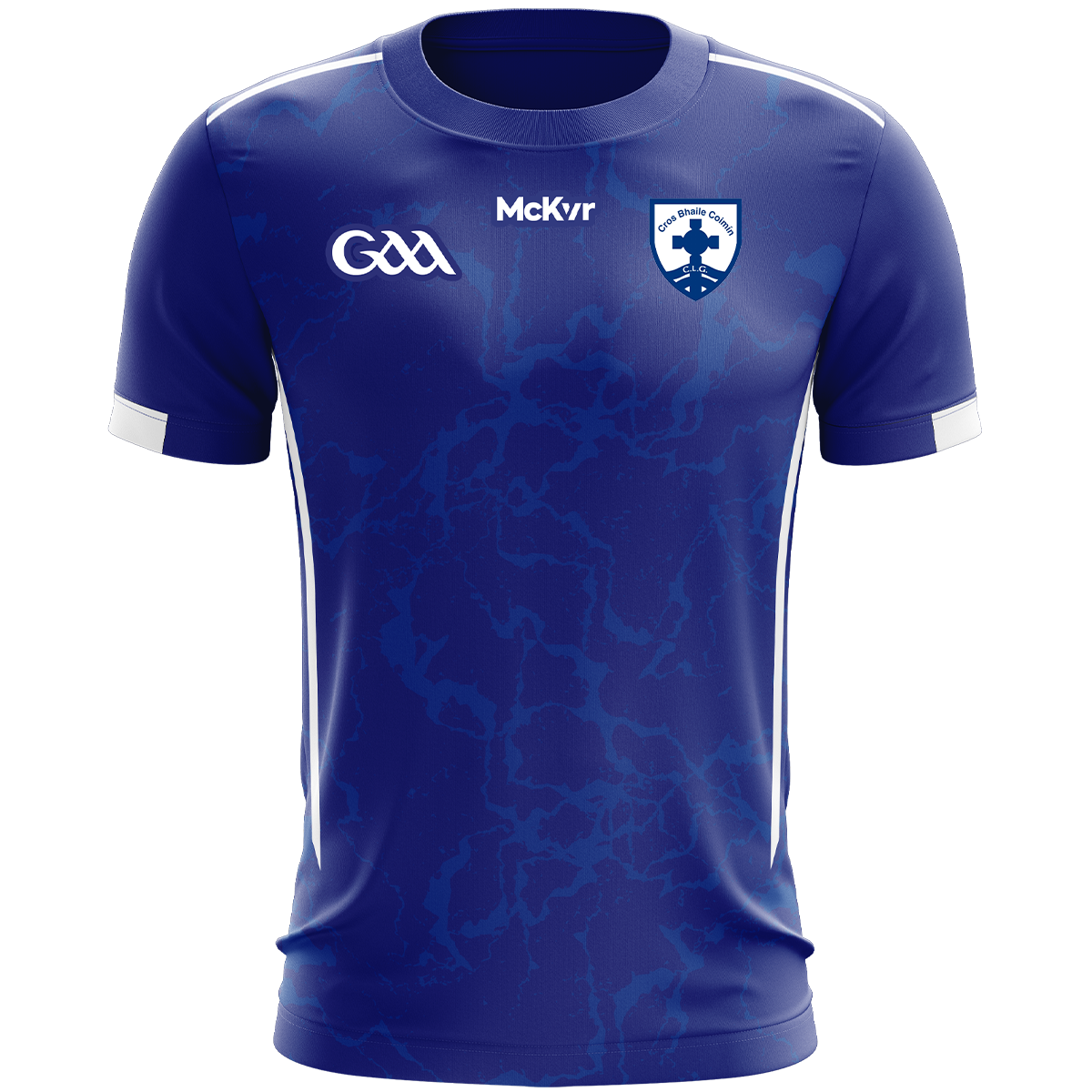 McKvr Blessington GAA Training Jersey - Adult - Royal/White – McKeever ...