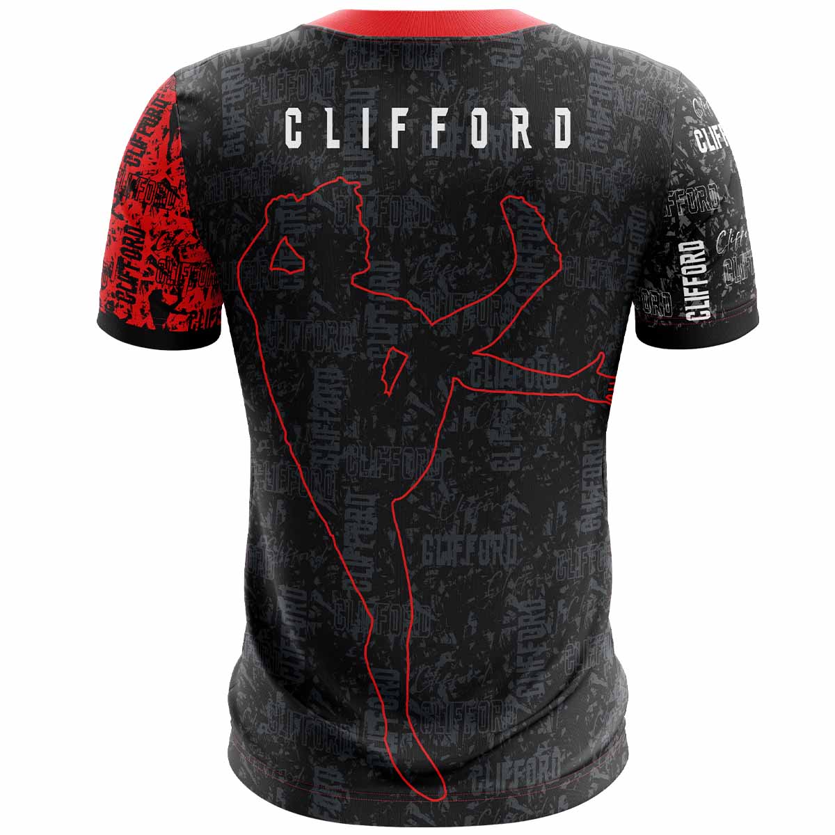 McKvr Clifford Jersey - Adult - Black/Red – McKeever Sports UK