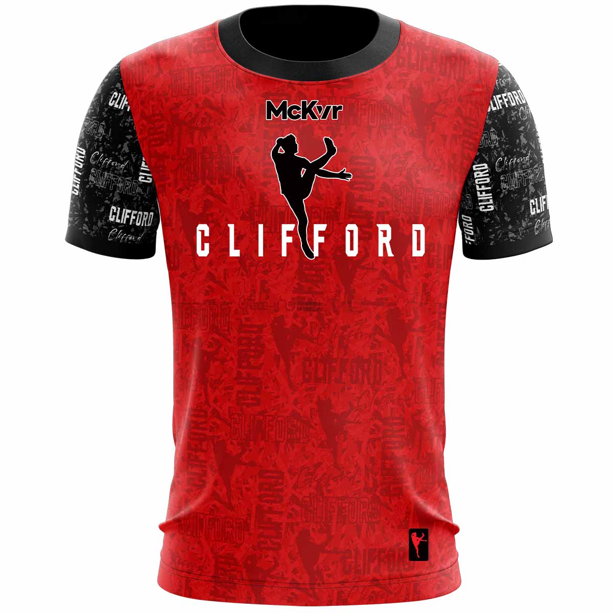 McKvr Clifford Jersey - Adult - Red/Black – McKeever Sports UK