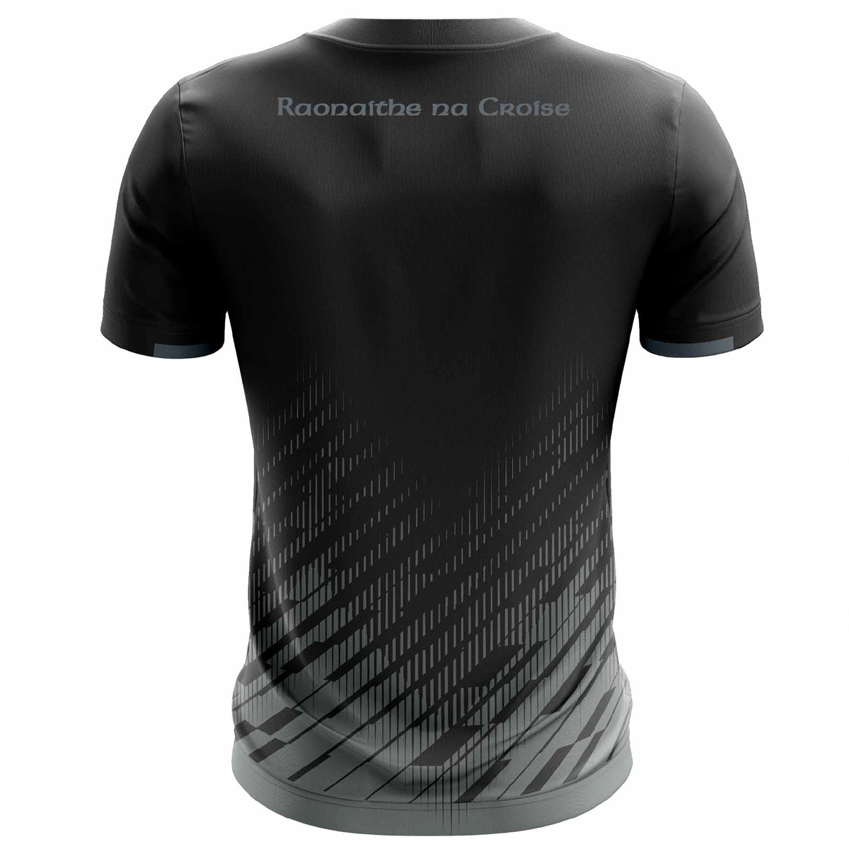 McKvr Crossmaglen Rangers GAC Training Jersey - Adult - Black/Gunmetal ...