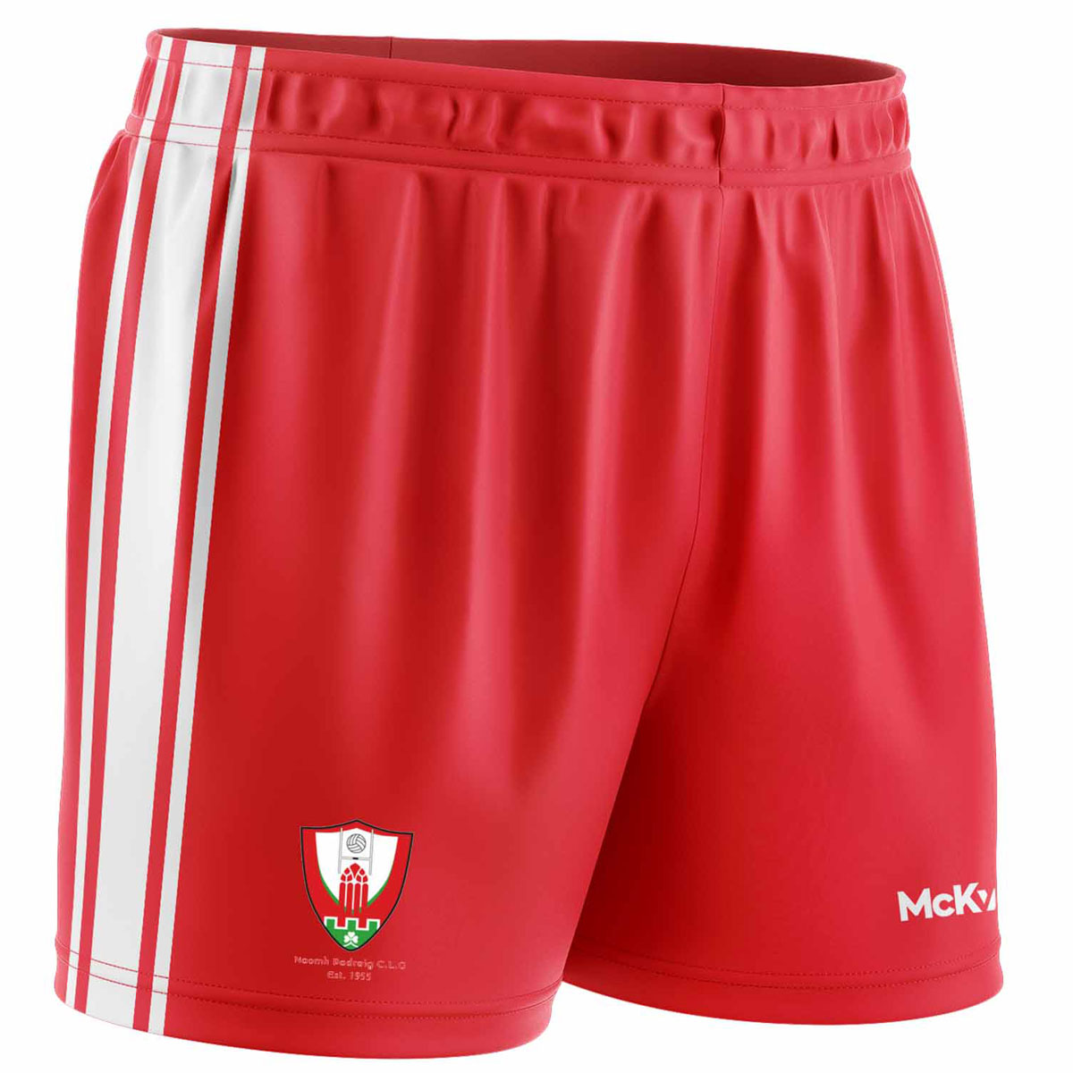 McKvr Dromahair GAA Playing Short - Adult - Red – McKeever Sports UK