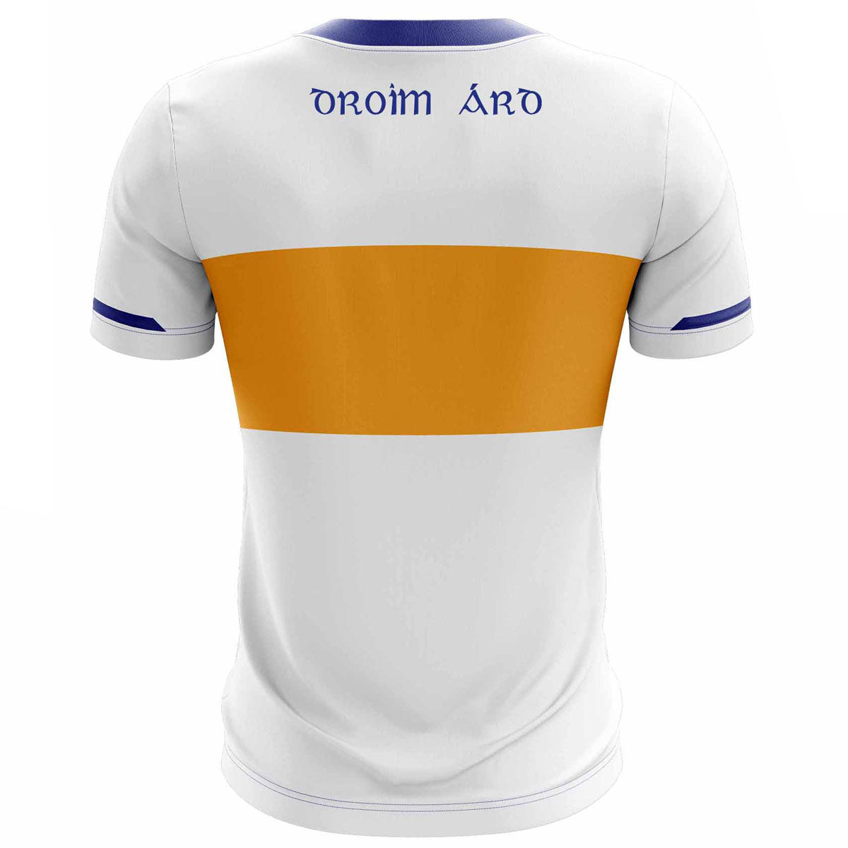 McKvr Dromard GAA Away Jersey - Adult - White – McKeever Sports UK