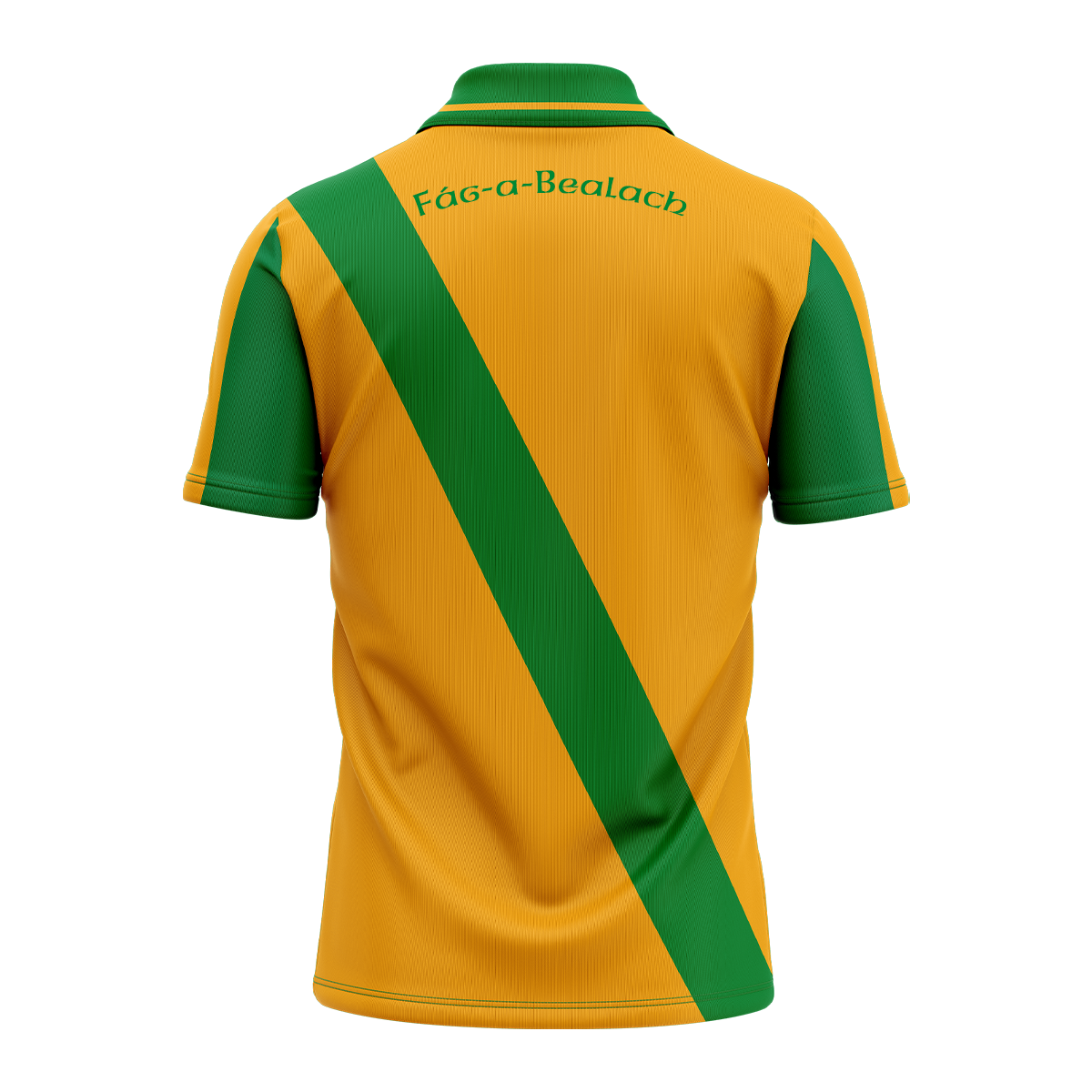 McKvr Faughs GAA Playing Jersey - Youth - Amber – McKeever Sports UK