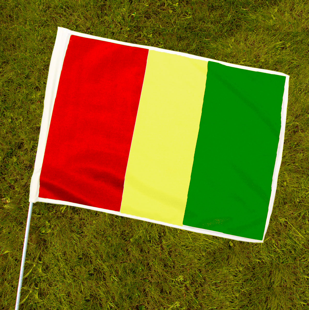 Mc Keever Sports Red/Yellow/Green Half and Half Flag – McKeever Sports UK