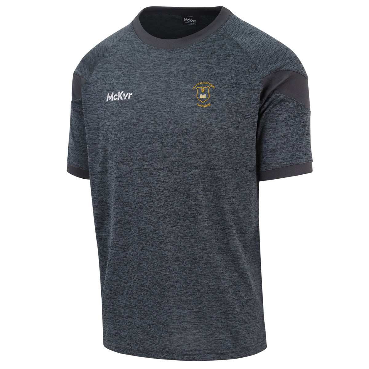 McKvr John Mitchels GAA Core 22 T-Shirt - Adult - Charcoal – McKeever ...