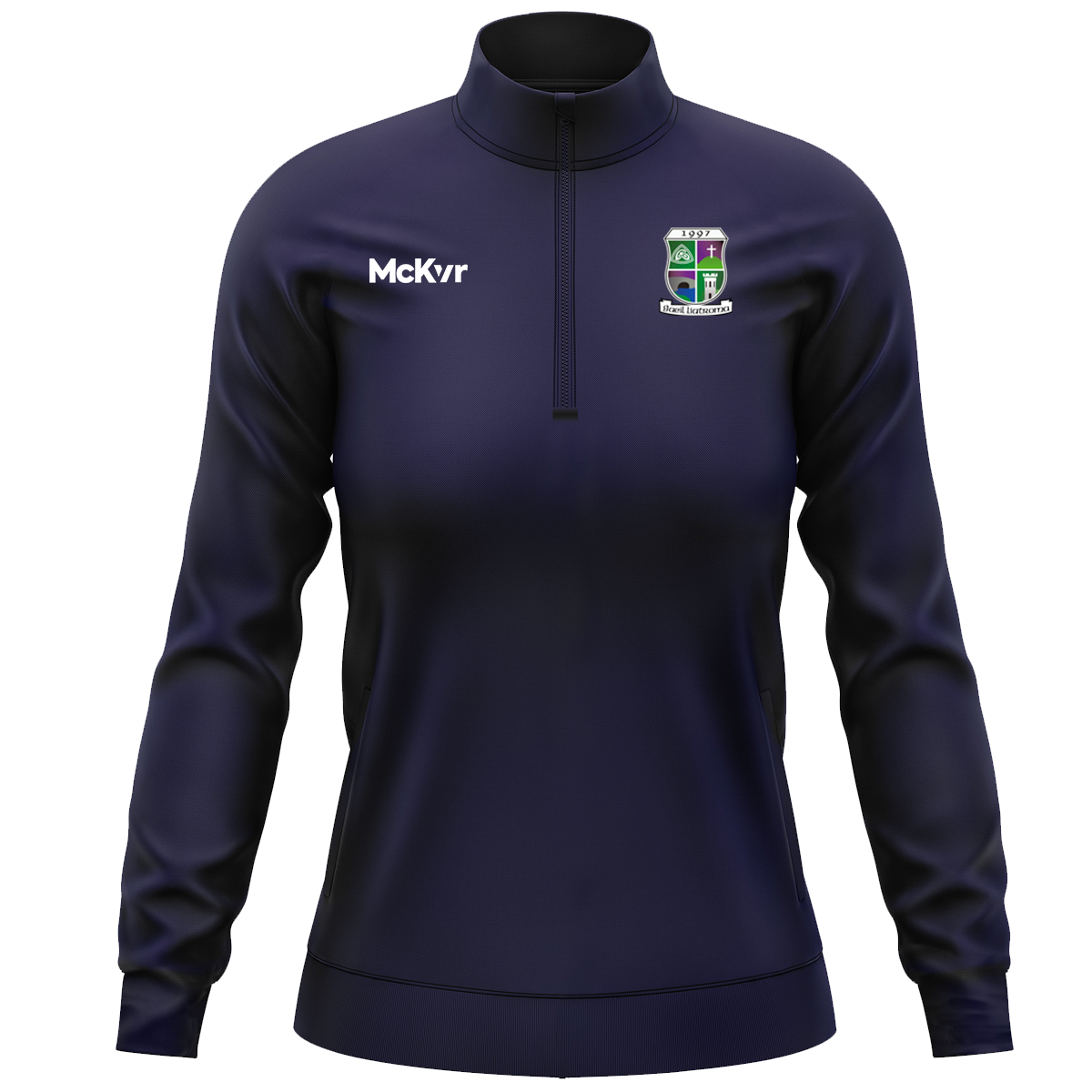 McKvr Leitrim Gaels GAA Core Pro 1/4 Zip Top - Womens - Navy – McKeever ...