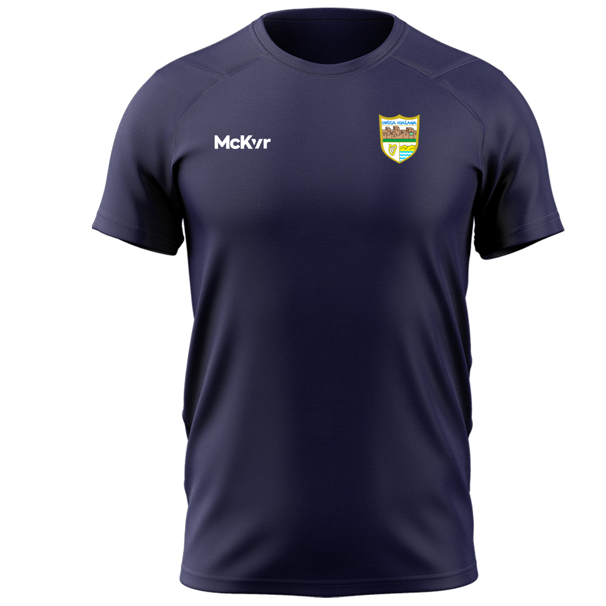 McKvr Celta Malaga GAA Core Pro Tech Tee - Adult - Navy – McKeever ...