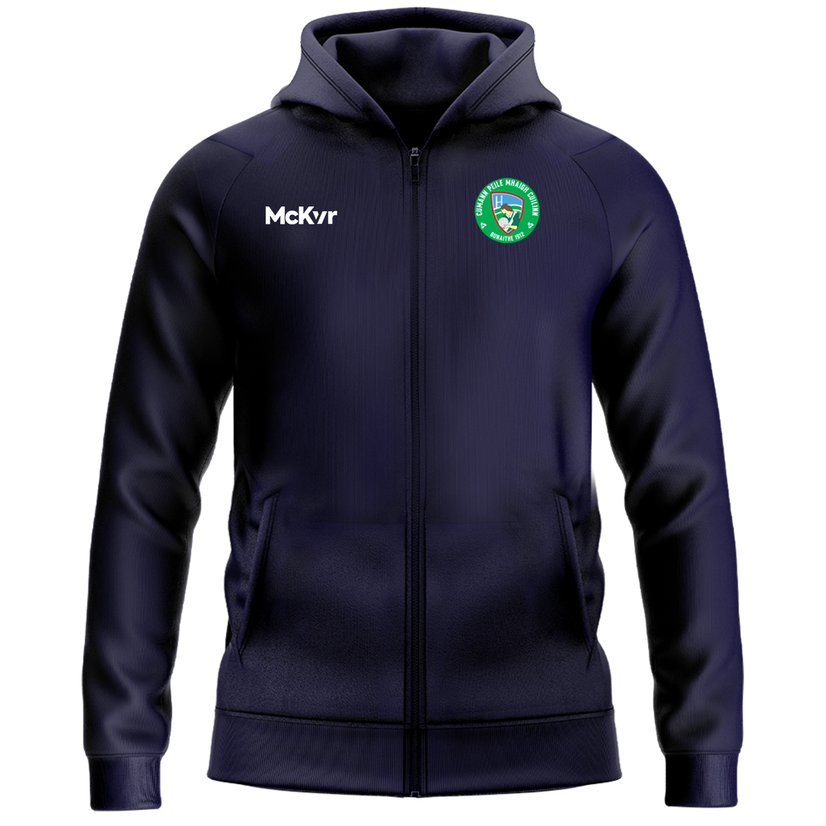 McKvr Moycullen GAA Core Pro Full Zip Hood - Youth - Navy – McKeever ...