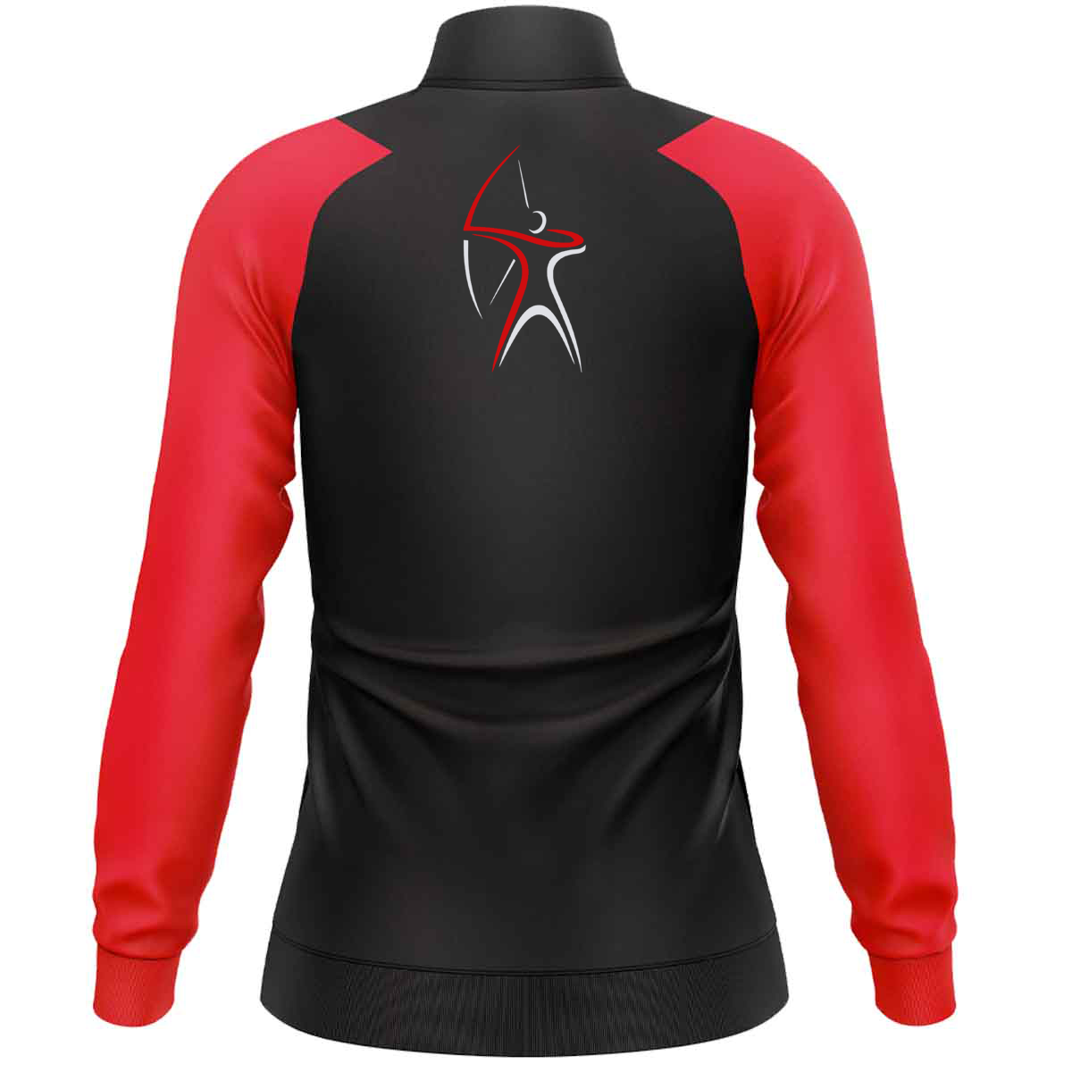 McKvr Queens Archery Core Pro 1/4 Zip Top - Womens - Black/Red ...