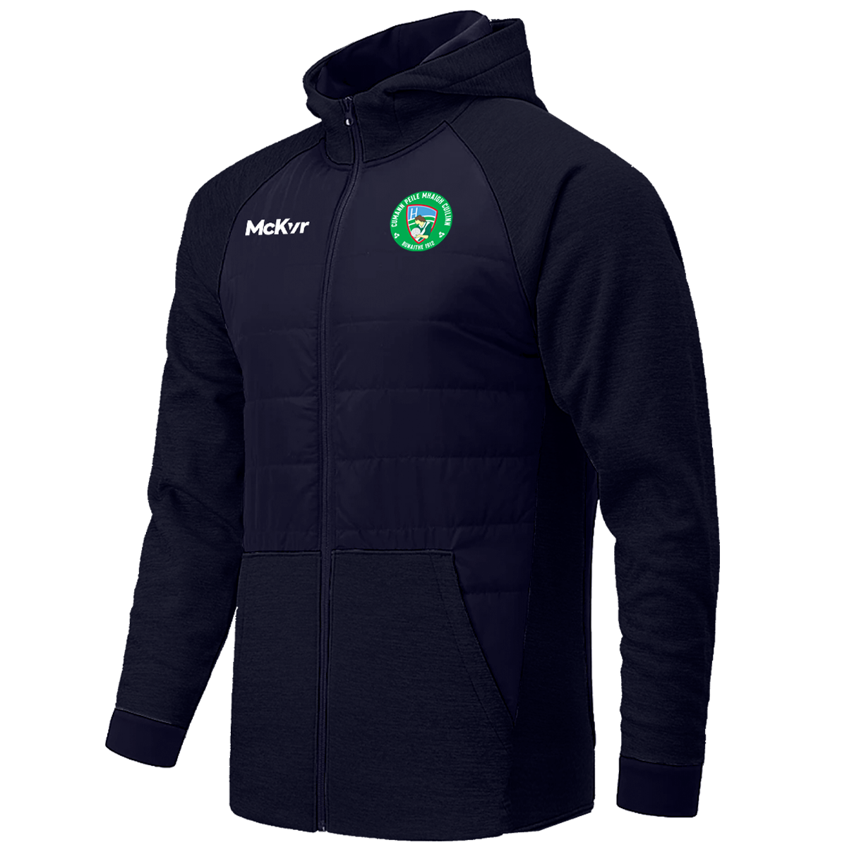 McKvr Moycullen GAA Core Pro Interlock Jacket - Youth - Navy – McKeever ...