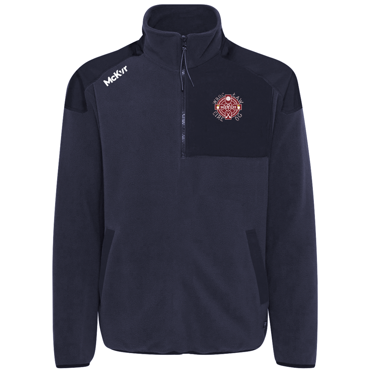 McKvr Wroclaw Eire Og Core Pro 1/4 Zip Fleece - Womens - Navy ...