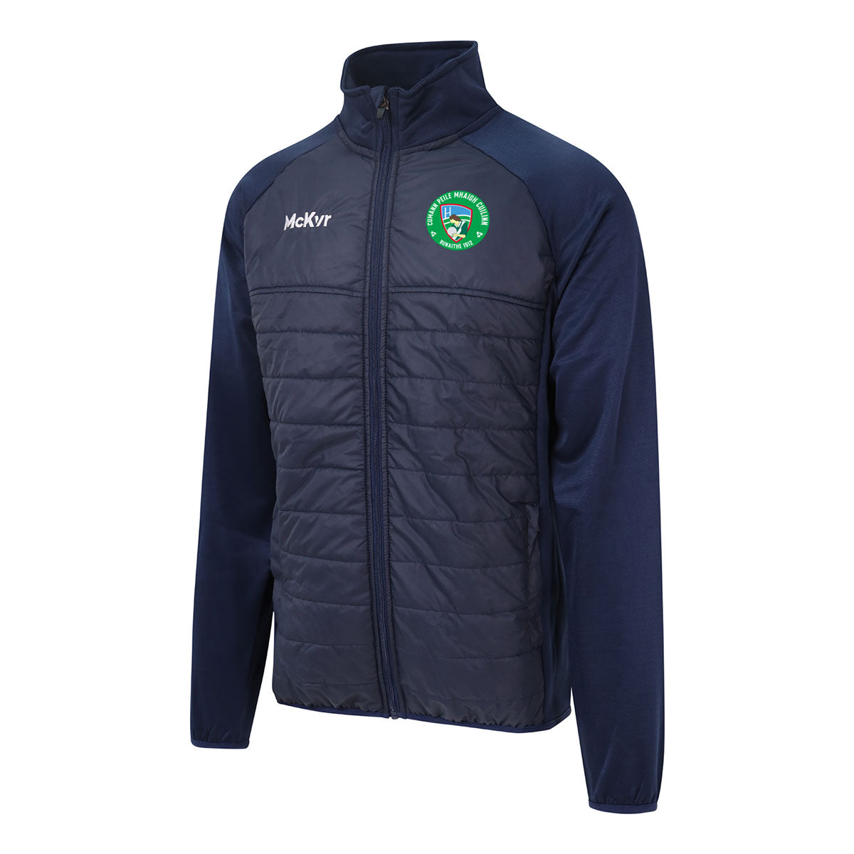 McKvr Moycullen GAA Core 22 Hybrid Jacket - Adult - Navy – McKeever ...