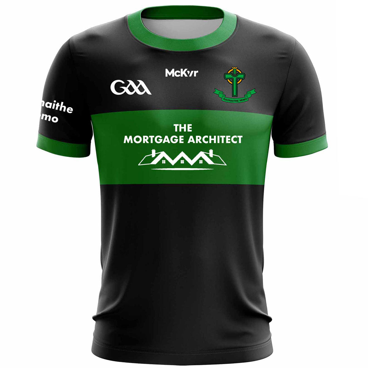 McKvr Nemo Rangers GAA Match Jersey - Adult - Black Player Fit ...