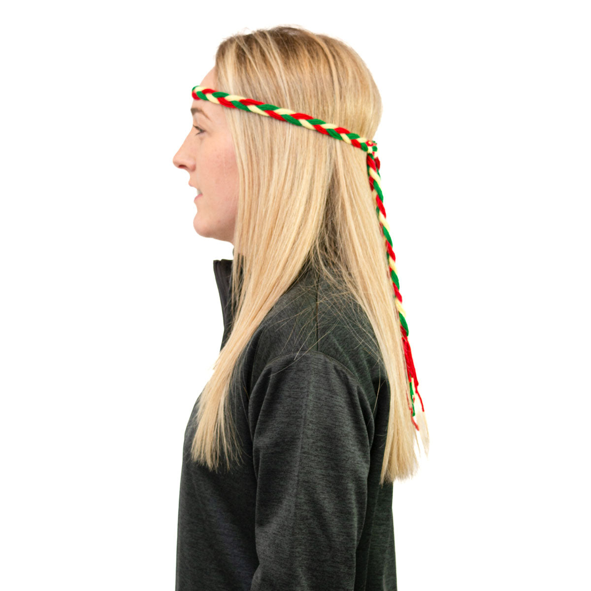 Mc Keever Sports Supporters Wool Plait - Red/Yellow/Green – McKeever ...