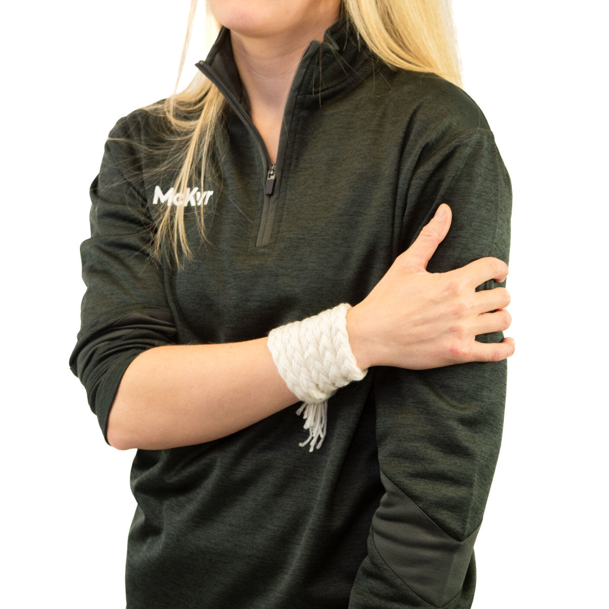 Mc Keever Sports Supporters Wool Plait - White – McKeever Sports UK