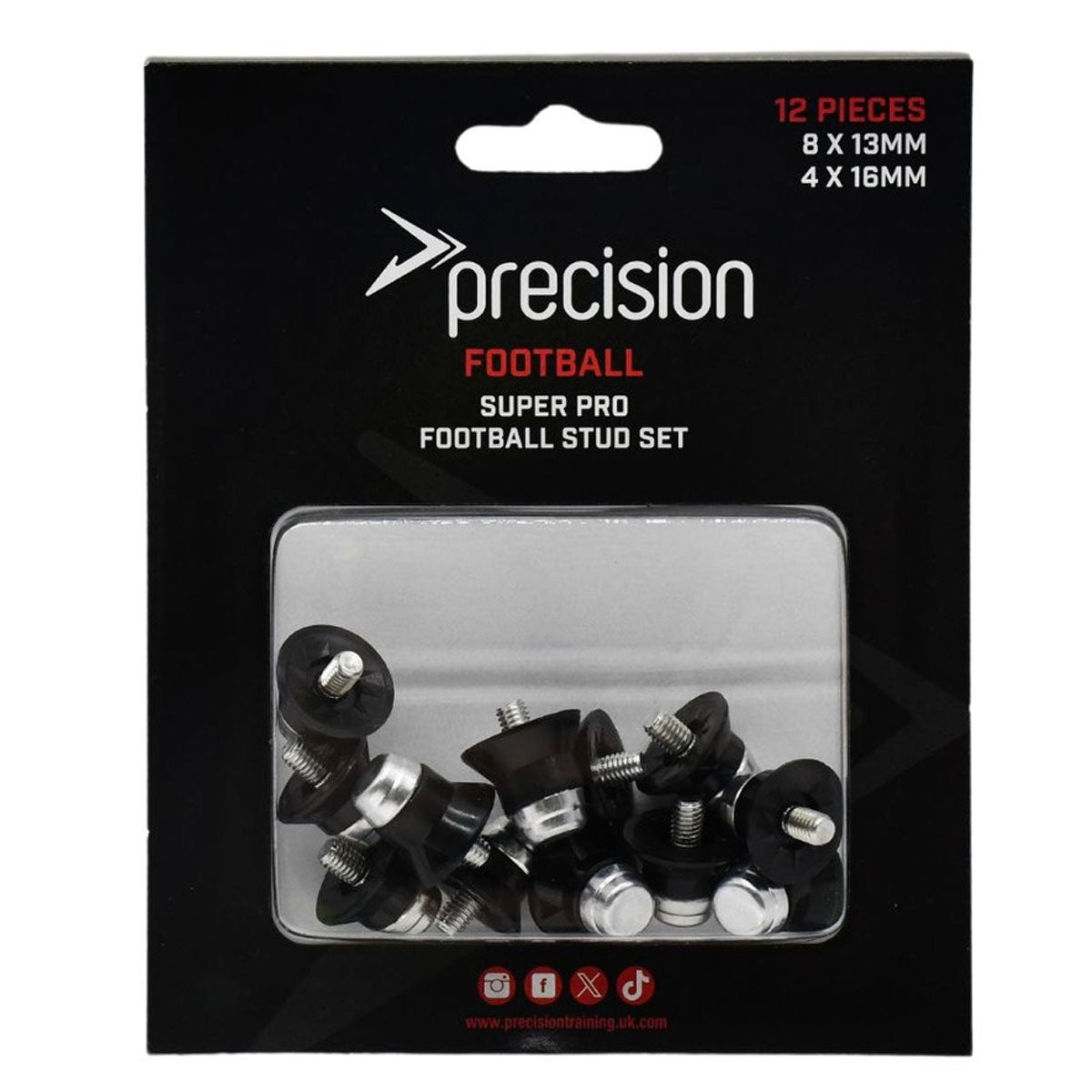 Precision Super Pro Studs Set – McKeever Sports UK