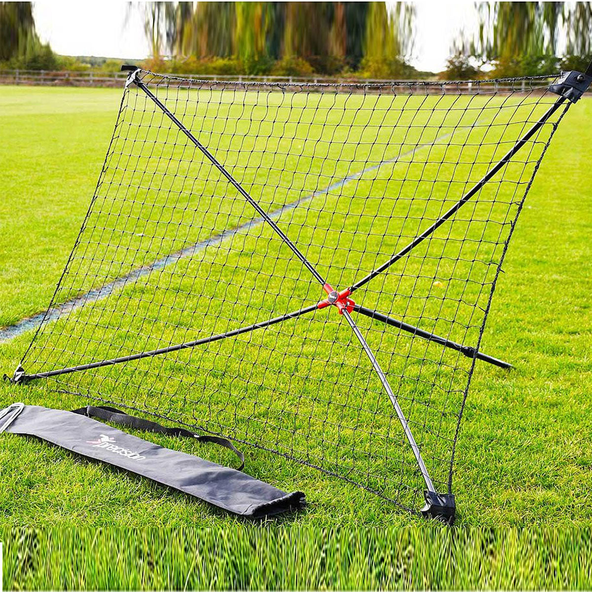 Precision Training Quick Setup Portable Rebounder Net - 5ft x 3ft ...