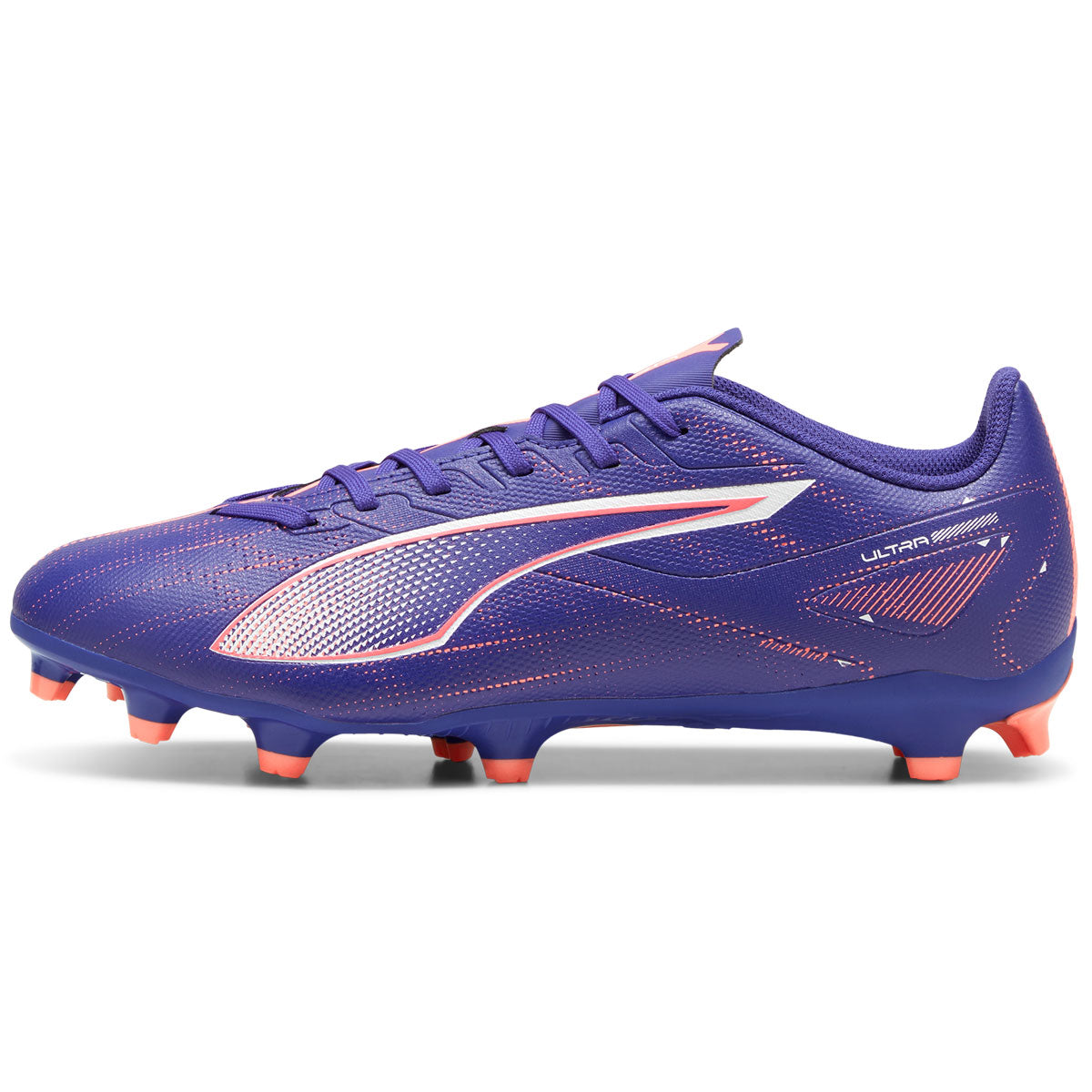 Puma Ultra 5 Play FG/AG Football Boots - Adult - Lapis Lazuli/White/Su ...