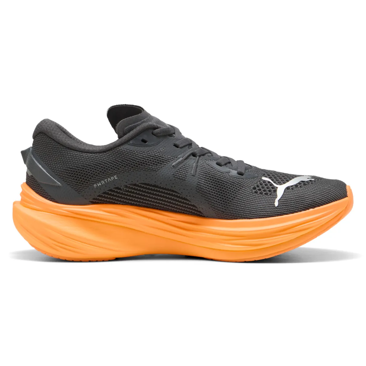 Puma Deviate Nitro 3 Running Shoes - Mens - Dusk Gray/Heat Fire ...