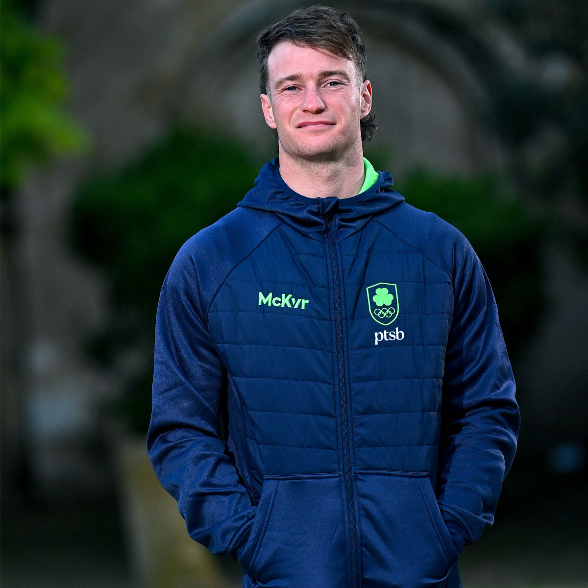 McKvr Team Ireland Interlock Jacket - Youth - Navy – McKeever Sports UK