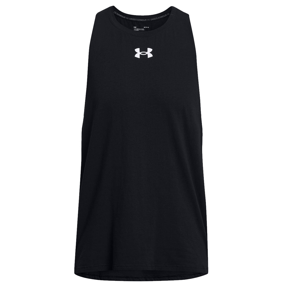 Under Armour Baseline Cotton Tank Top - Mens - Black/White – McKeever ...