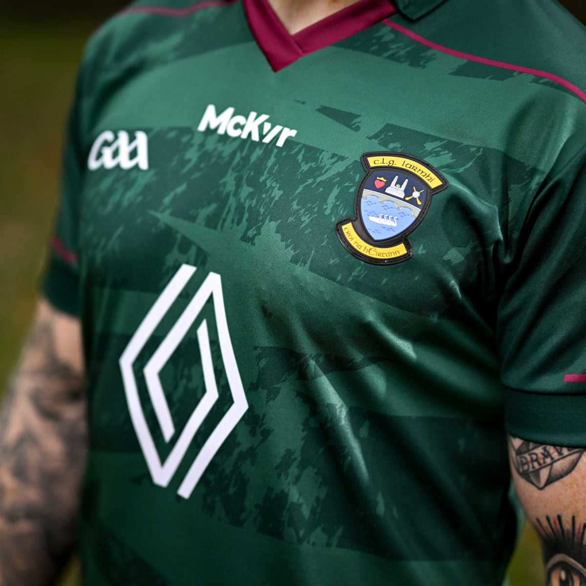 McKvr Westmeath GAA Away Jersey - Adult - Green – McKeever Sports UK
