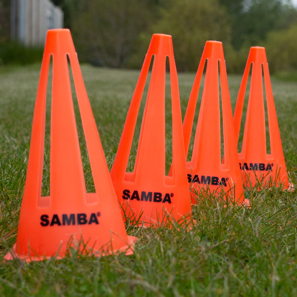 Samba 9 inch Collapsible Cones (Set of 4) – McKeever Sports UK