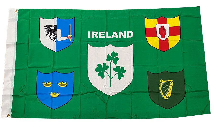 Mc Keever Sports Irish Provincial Rugby 5ft x 3ft Flag – McKeever Sports UK