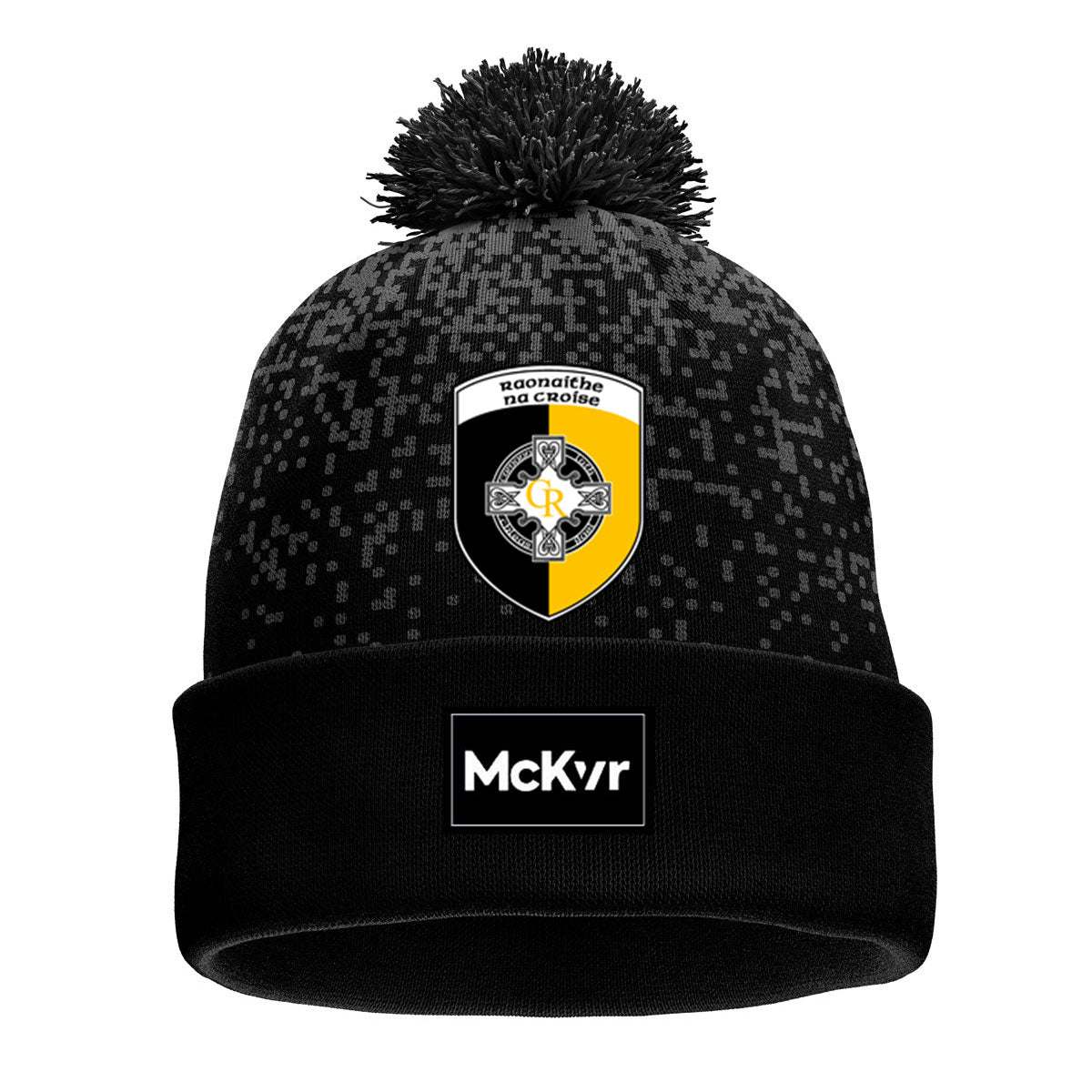 Mc Keever Crossmaglen Rangers GAC Core 22 Bobble Hat - Youth - Black/G ...