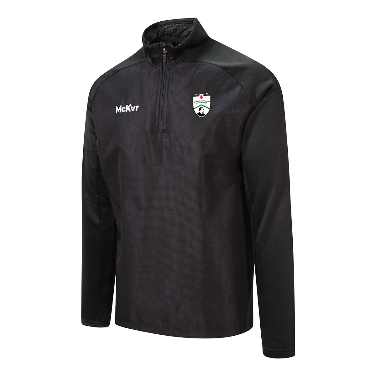 McKvr Fintona Pearses GAA Core 22 Warm Top - Youth - Black – McKeever ...