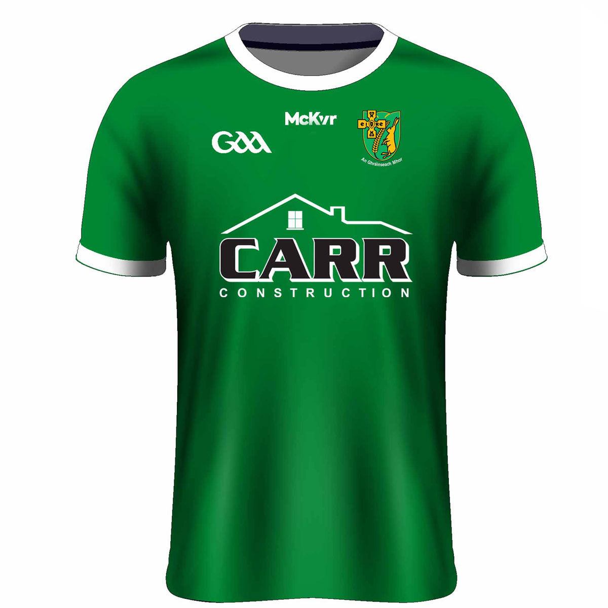 McKvr Granemore GFC Numbered Goalkeeper Jersey - Adult - Green Player ...