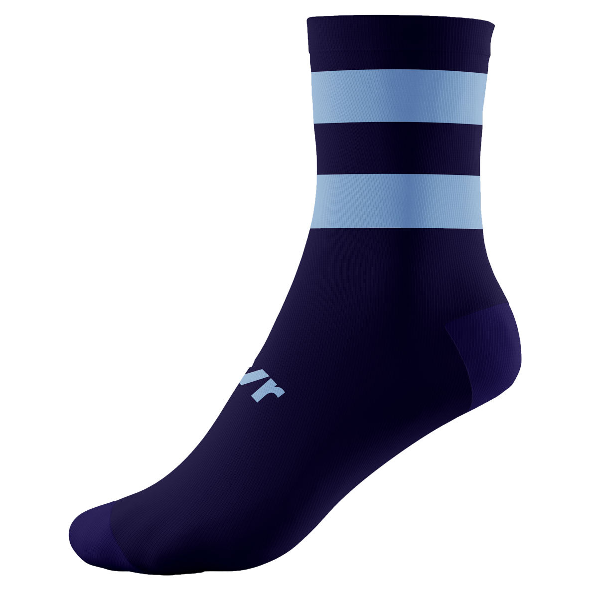 McKvr Pro Mid Hooped Socks - Adult - Navy/Sky – McKeever Sports UK