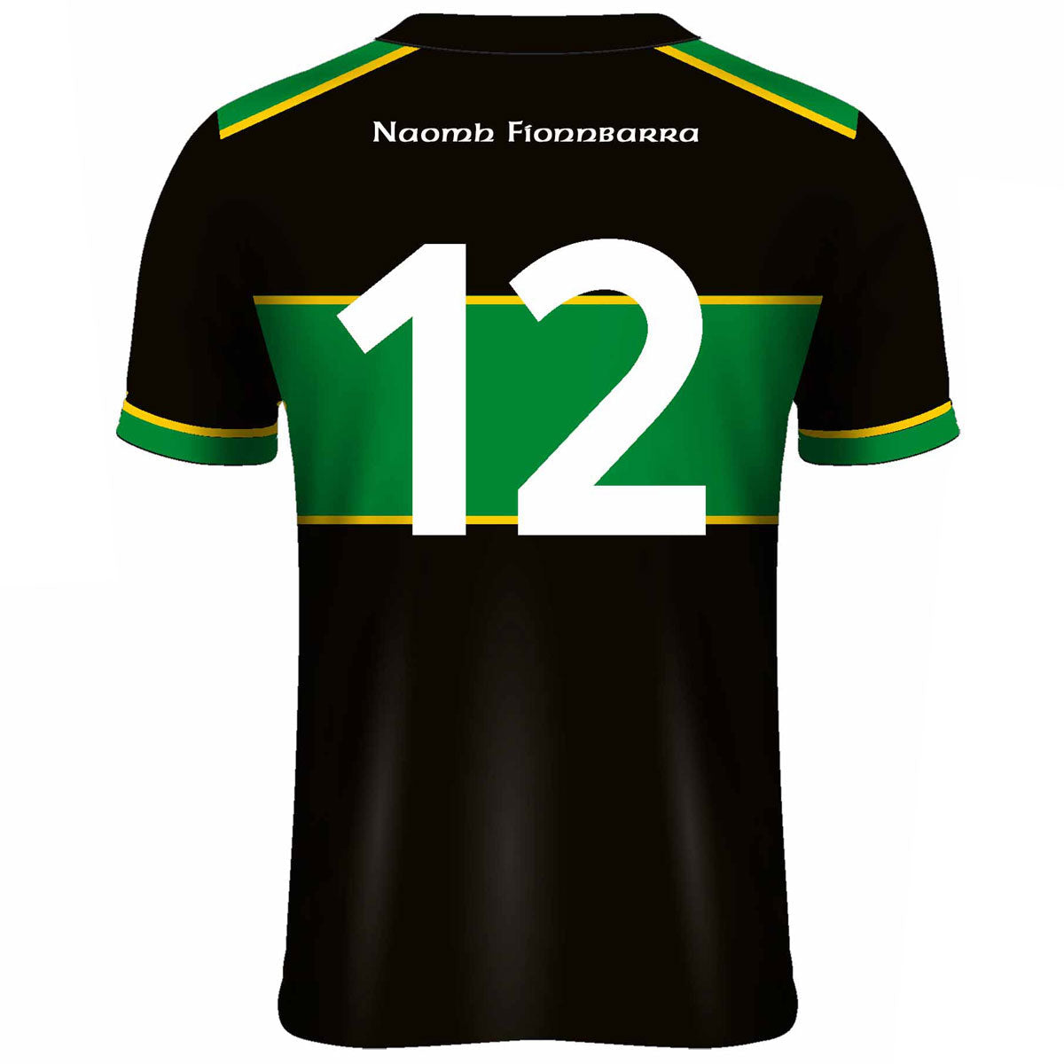 Mc Keever Naomh Fionnbarra & St Anne's GFG Numbered Away Jersey - Adul – McKeever Sports UK