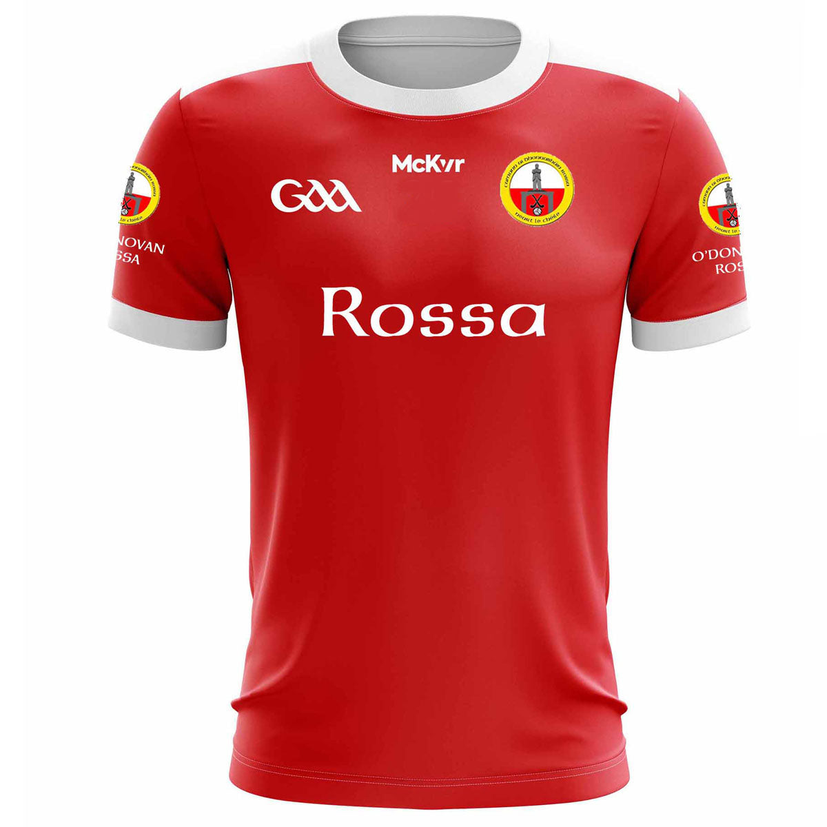 McKvr O'Donovan Rossa GAA Playing Jersey - Adult - Red/White – McKeever ...