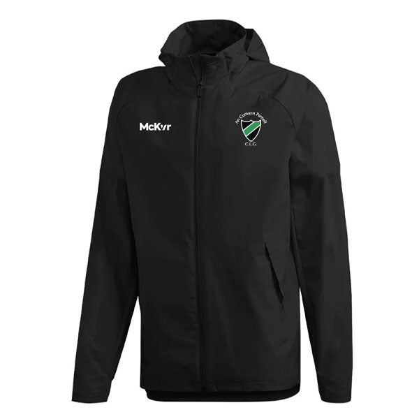 McKvr Parnells GAA Core 22 Rain Jacket - Adult - Black – McKeever Sports UK