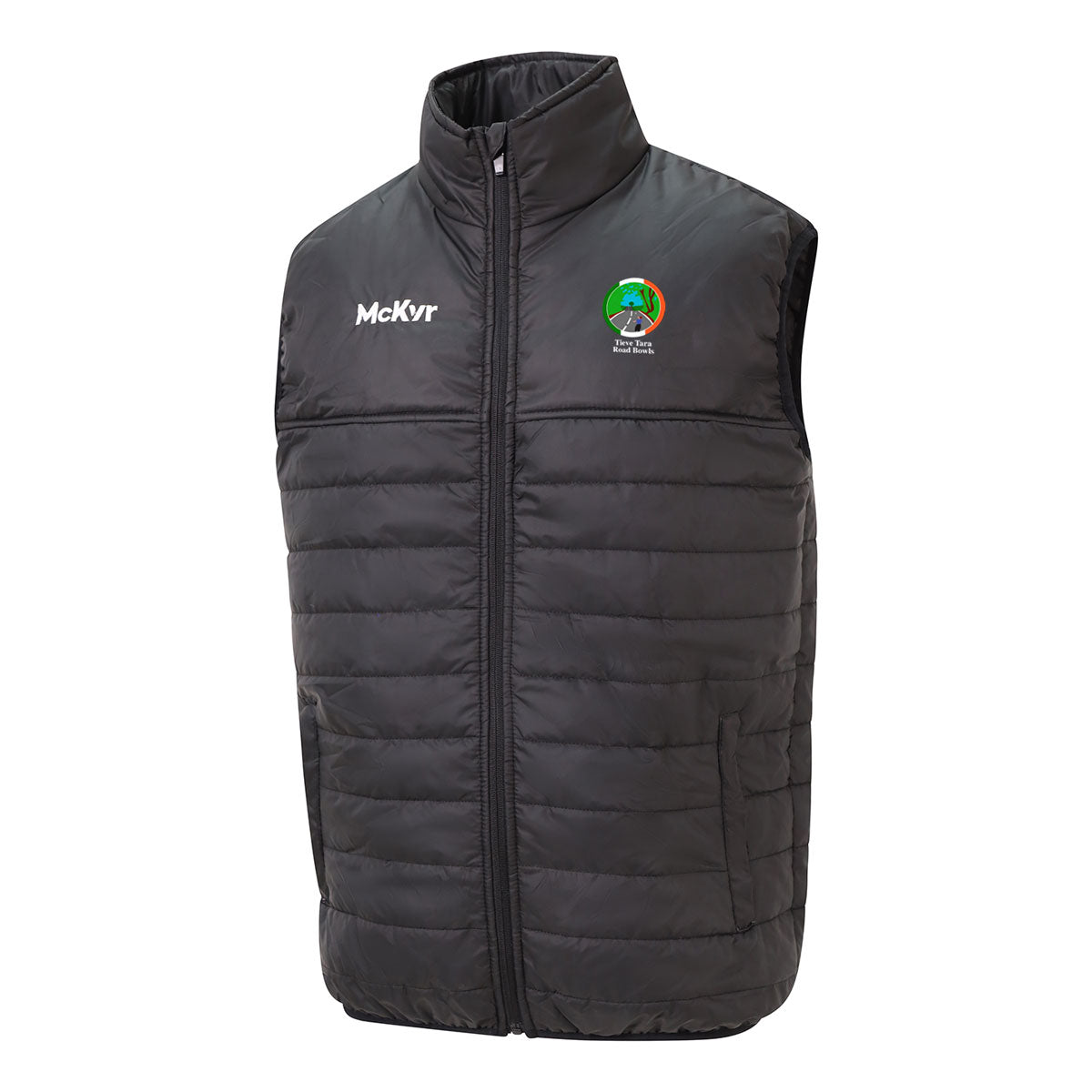 McKvr Tieve Tara Road Bowls Core 22 Padded Gilet - Adult - Black ...