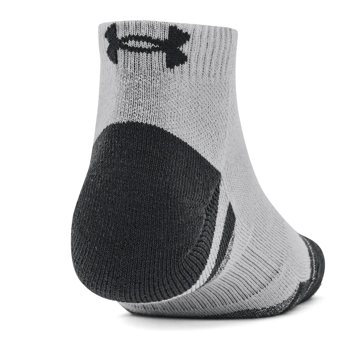 Under Armour Performance Tech 3 Pack Low Socks - Adult - Grey ...