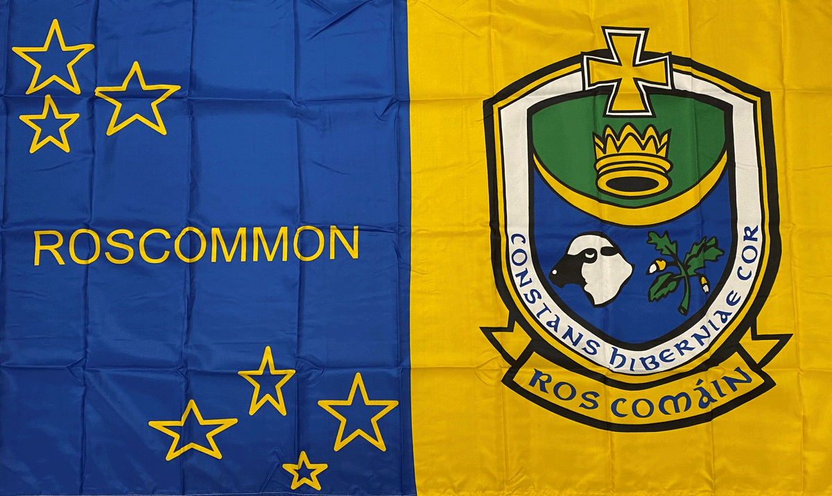 Mc Keever Sports Roscommon County GAA Flags – McKeever Sports UK