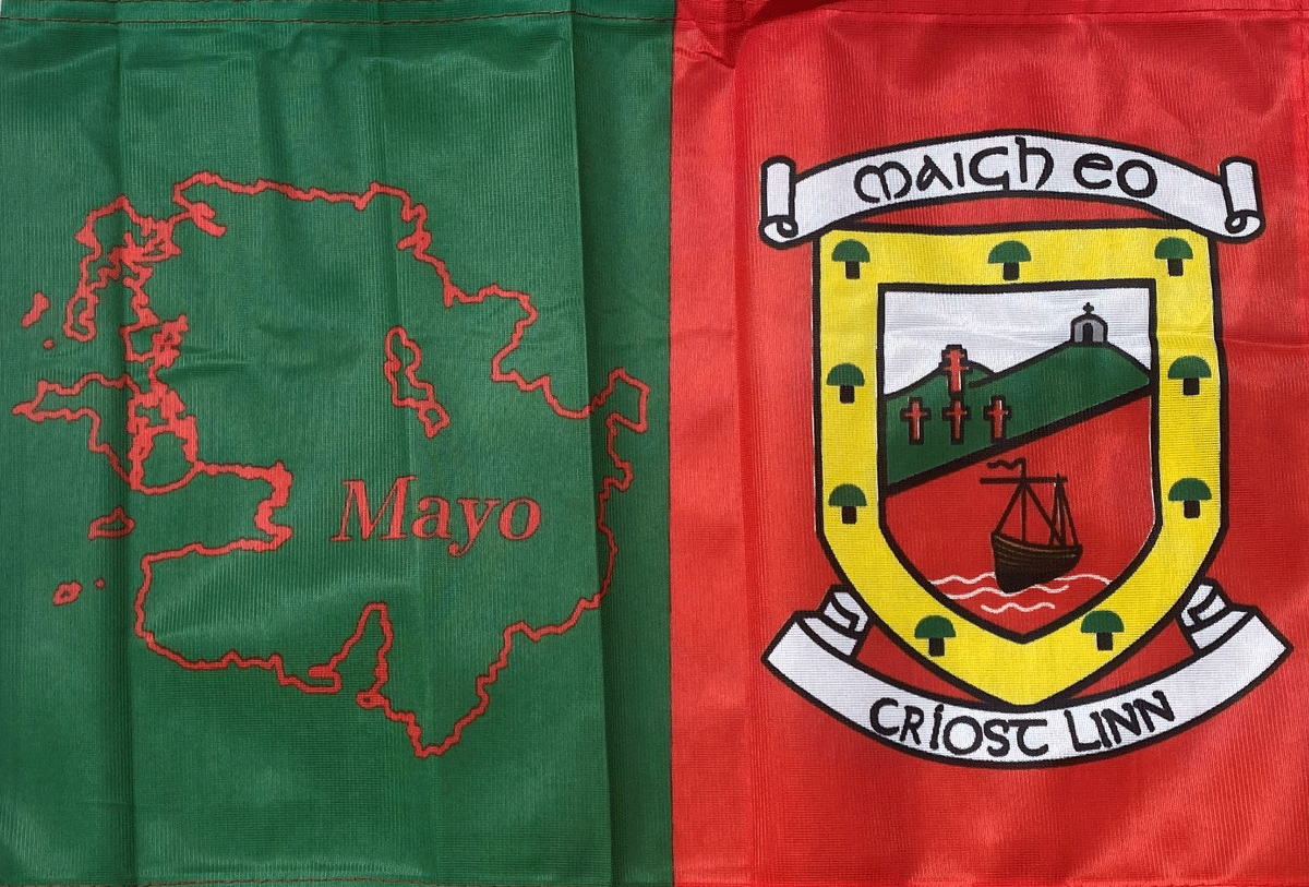 Mc Keever Sports Mayo County GAA Flags – McKeever Sports UK