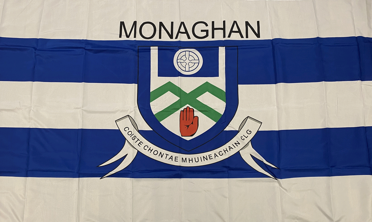 Mc Keever Sports Monaghan County GAA Flags – McKeever Sports UK