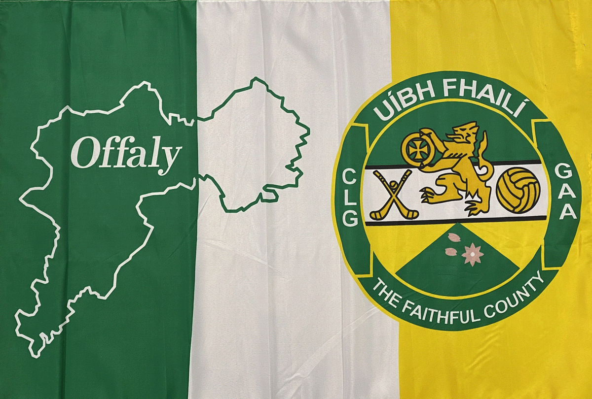 Mc Keever Sports Offaly County GAA Flags – McKeever Sports UK